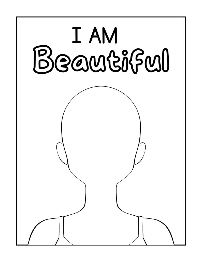 Printable Positive Affirmation Coloring Book for Kids – Digital ...