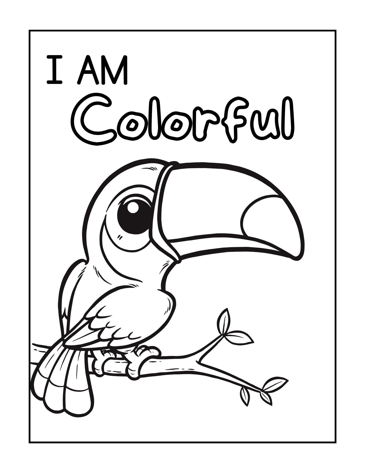 Printable Positive Affirmation Coloring Book for Kids – Digital ...