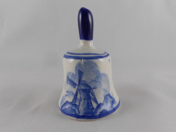 Vintage Mini Delft Bell Collectibles Art & Collectibles Figurines ...