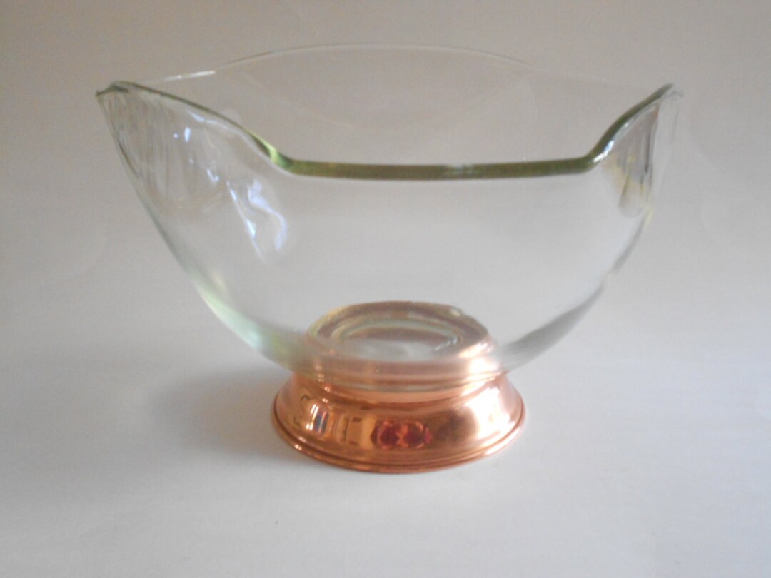 Princess House Crystal Bowl Glass Bowl Salad Bowl Serving Bowl Large ...