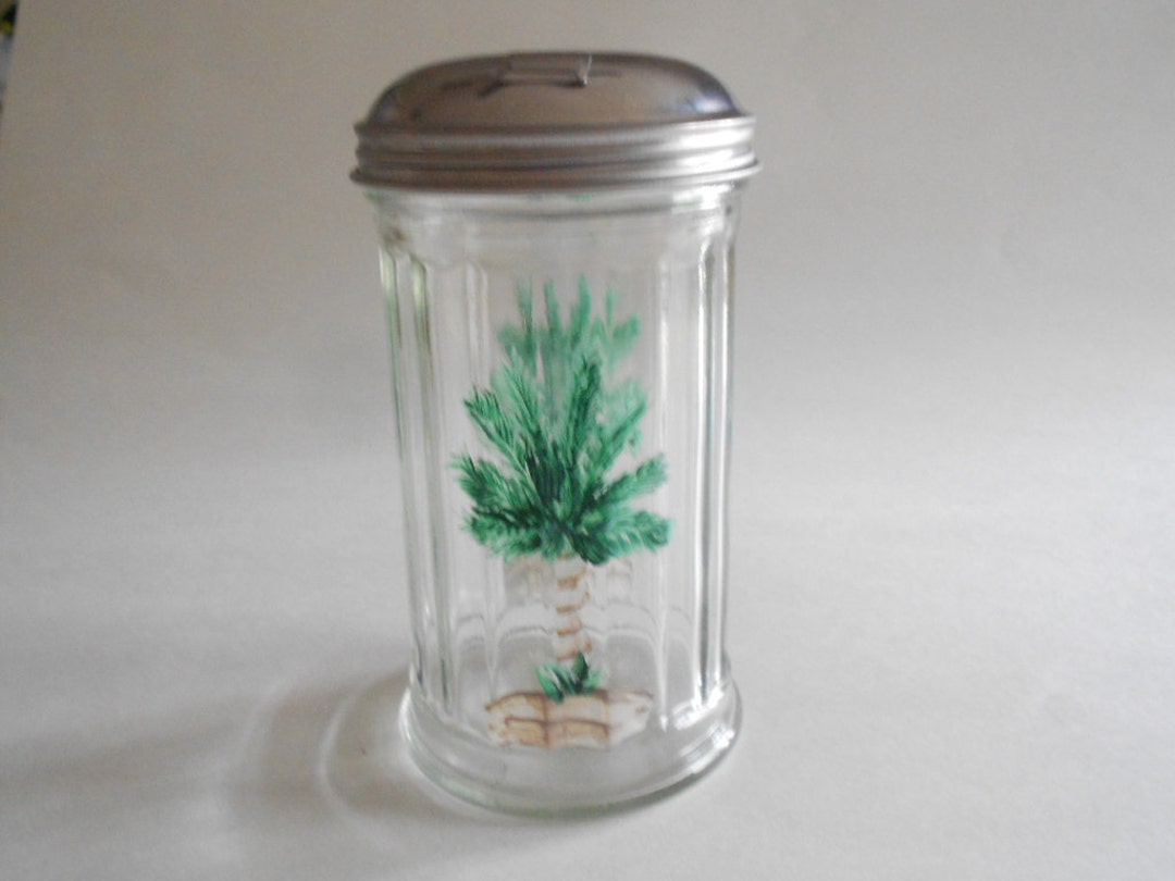 Palm Trees Sugar Pourer Sugar Jar Sugar Dispenser Sugar Shaker Hand ...