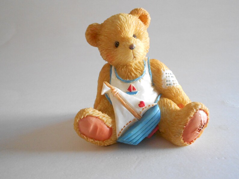 ARTHUR Bear Figurine August Cherished Teddies Vintage 1993 Toy - Etsy