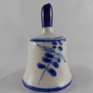 Delft Blue White Bell Miniature Bell Vintage Bell Porcelain Bell 3 ...