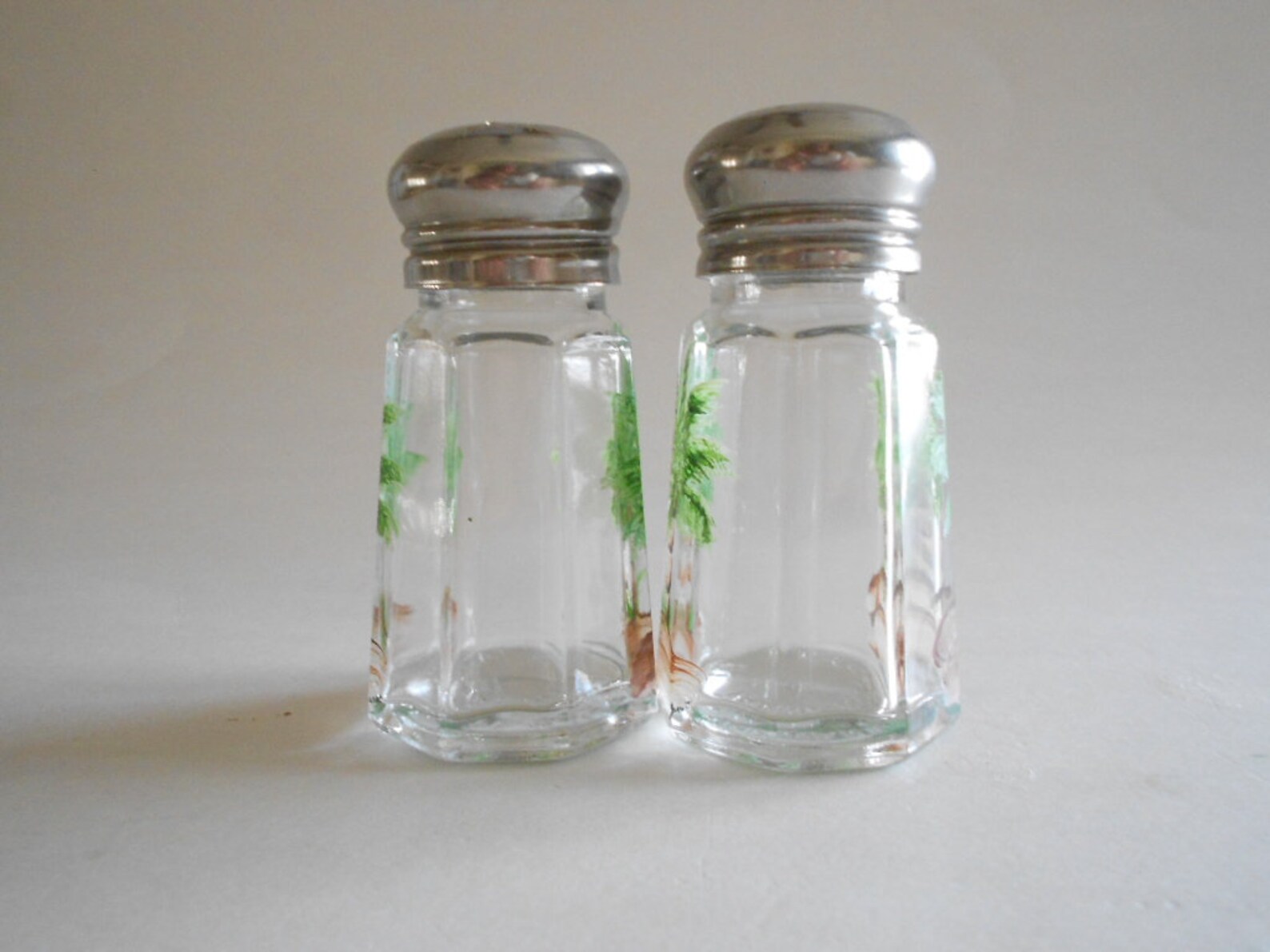 Palm Trees Salt Pepper Shakers Salt Pepper Jars Spice Jars | Etsy