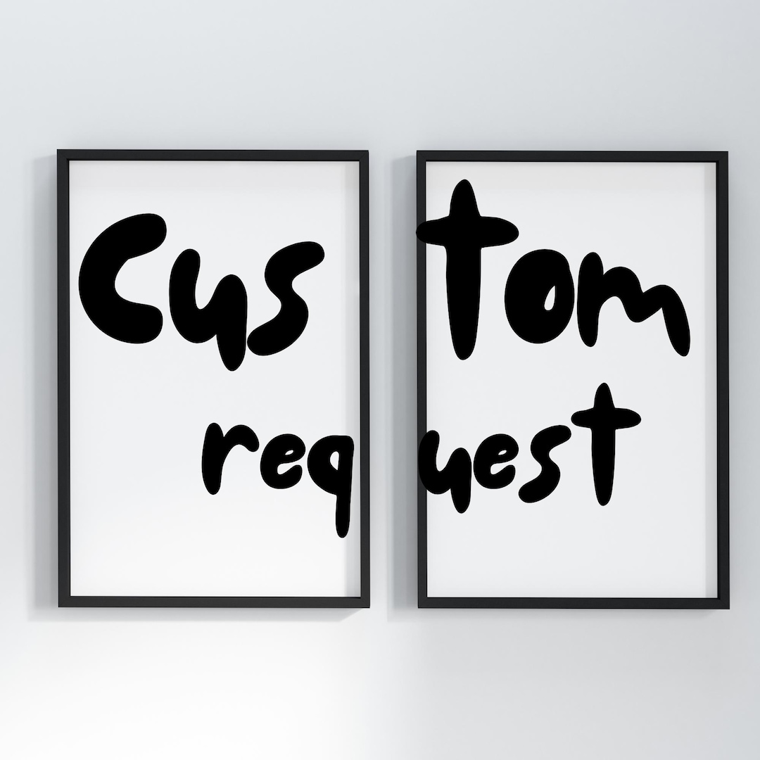 Custom Request - Add on Objects/other Special Request - Etsy