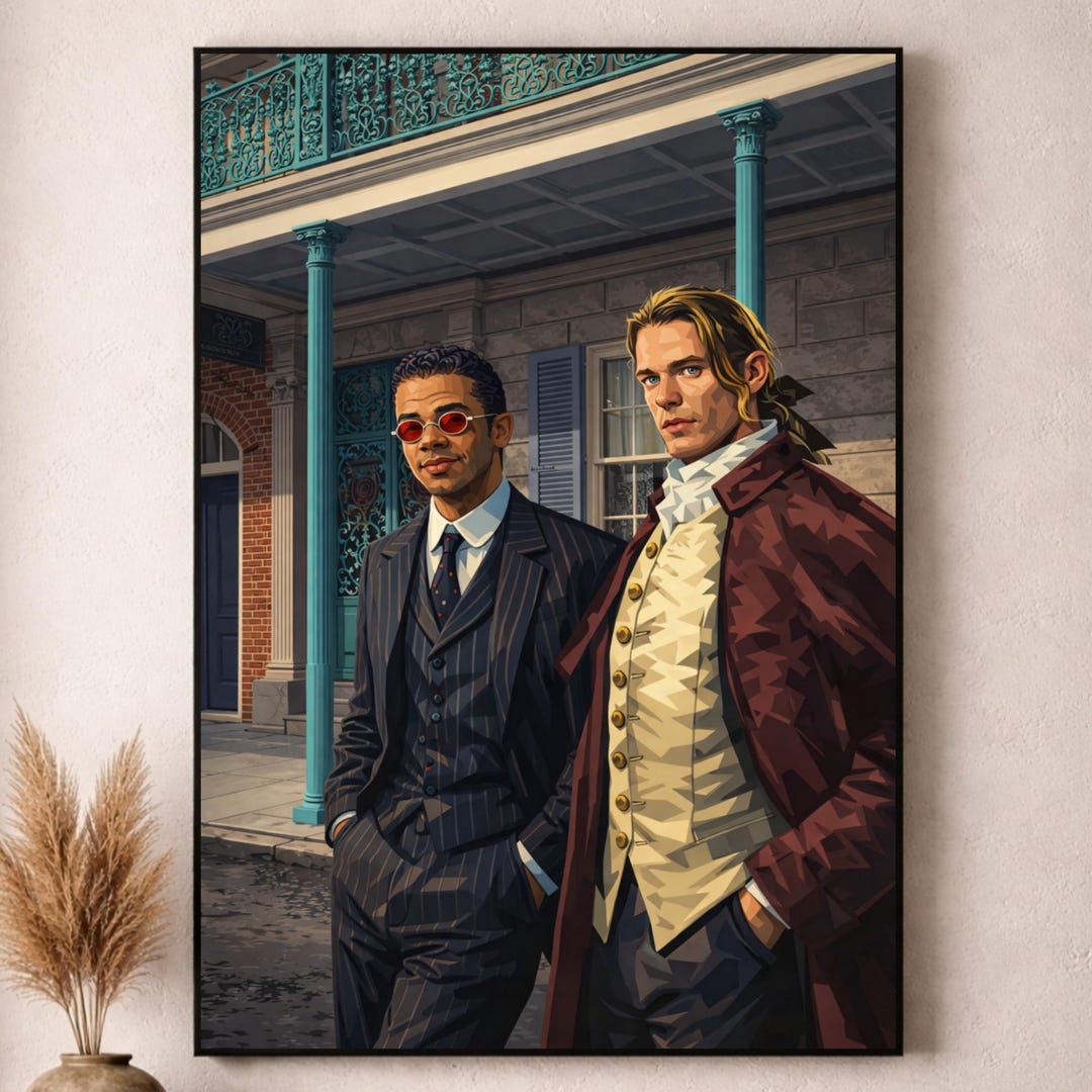 Louis and Lestat, Azalea Hall, Interview With the Vampire, 13x19 Inch ...