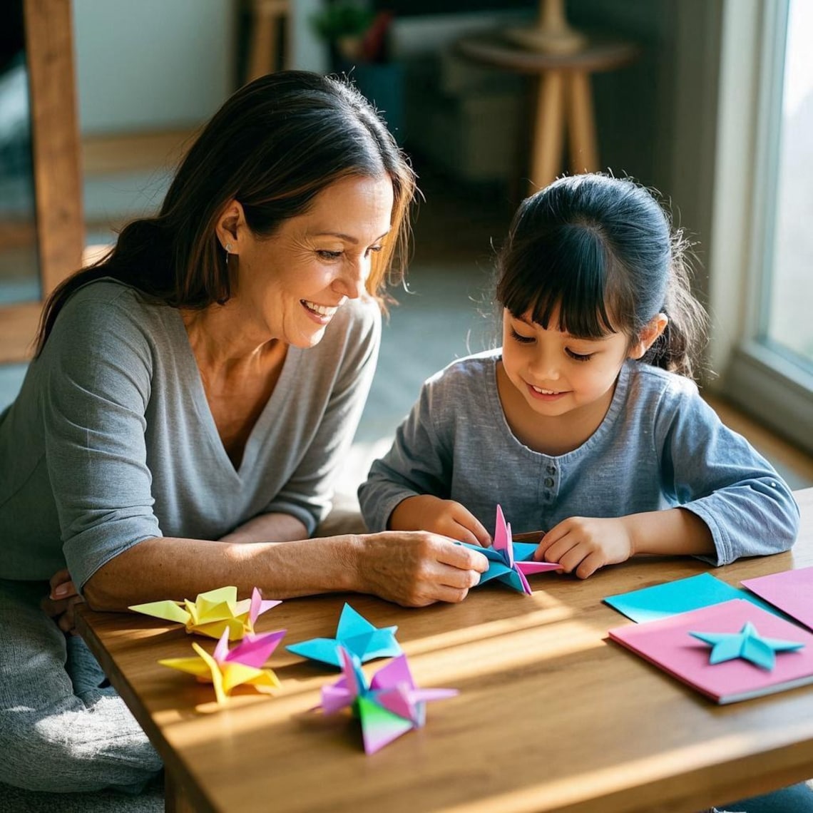 Origami Kitten,papercraft Origami Diy,easy Origami for Kids- Animal Origami Designs- Instant ...