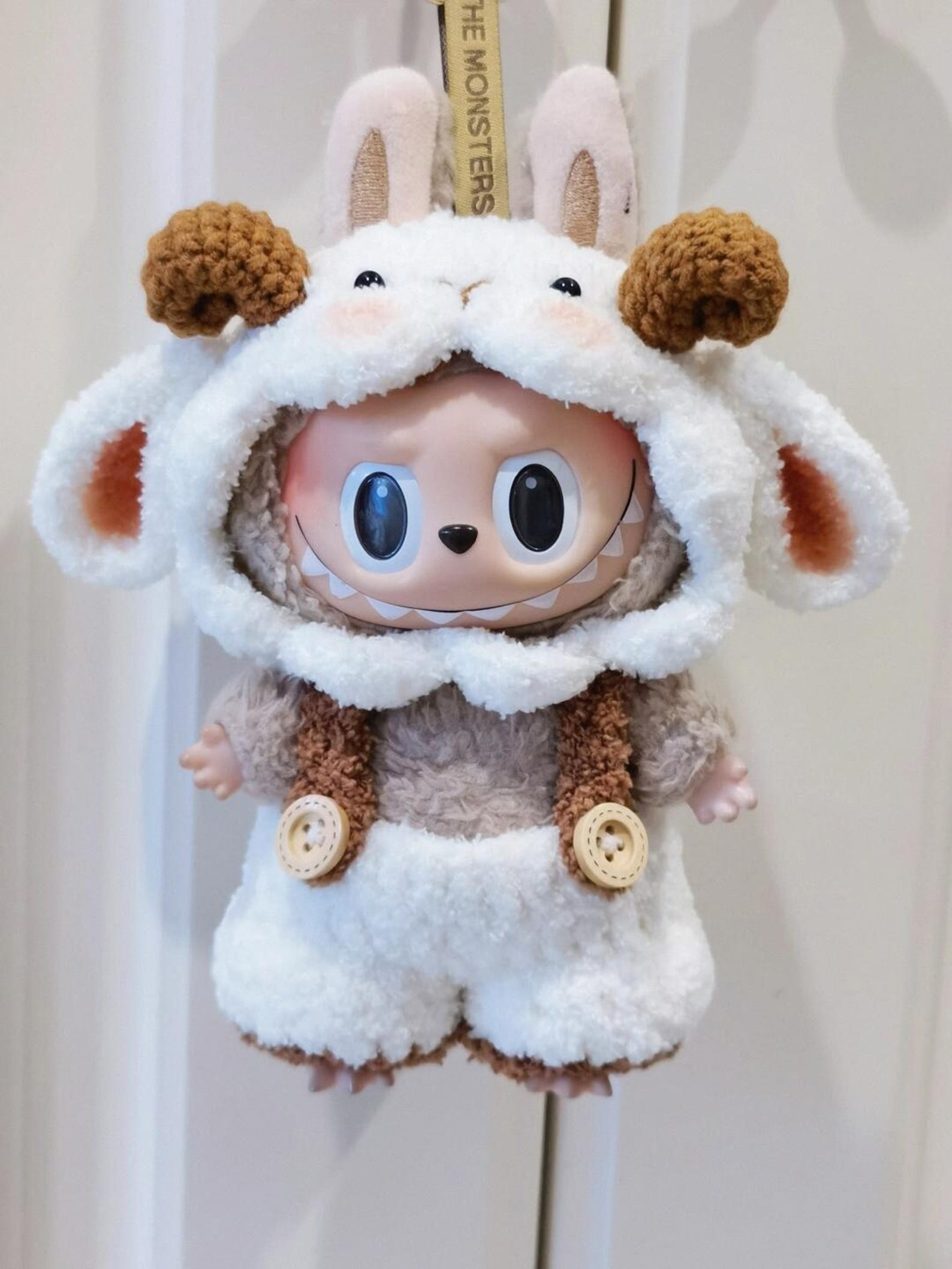 Labubu-lamb Suit Crochet Outfits Pattern - Video Tutorial, Amigurumi ...