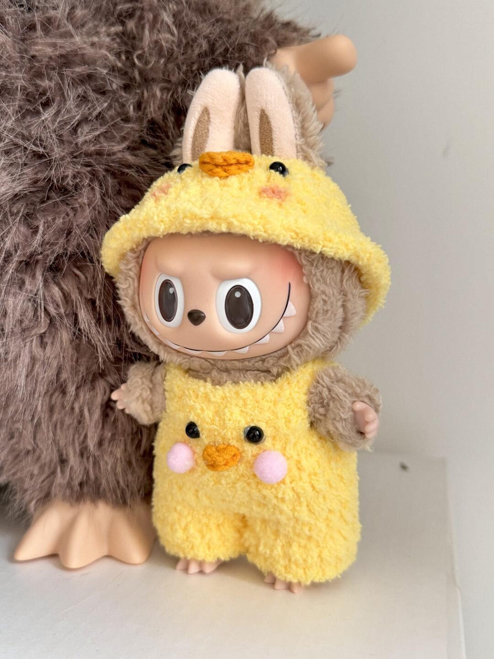 Labubu-little Yellow Duck Crochet Outfits Pattern-video Tutorial ...