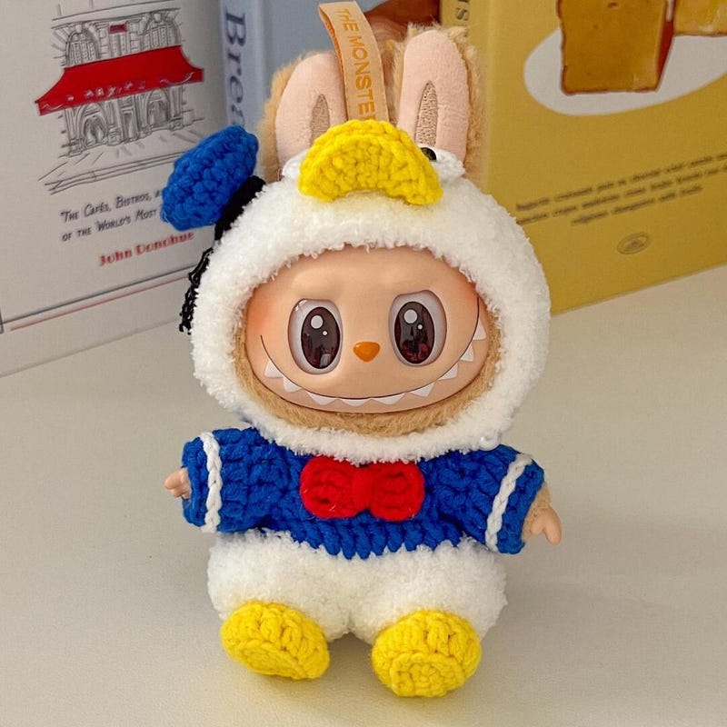 Labubu Donald Duck - Etsy
