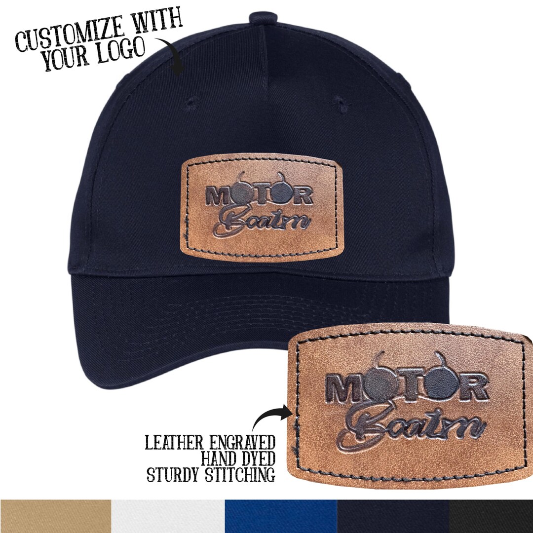 Custom Boating Twill Cap With YOUR Boat Logo Included! Engraved and ...
