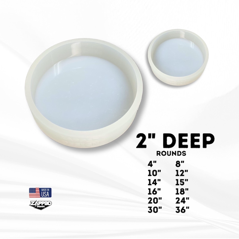 Round Resin Tray Molds - Etsy