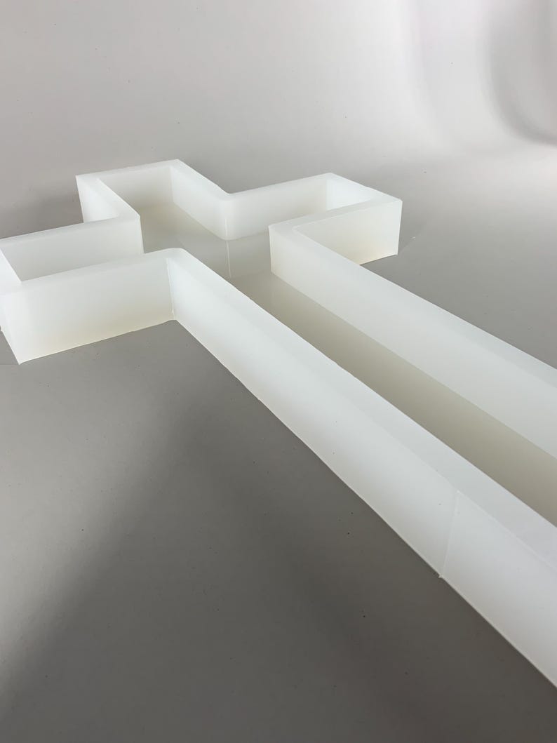 20" X 10" Cross Silicone Mold - Etsy