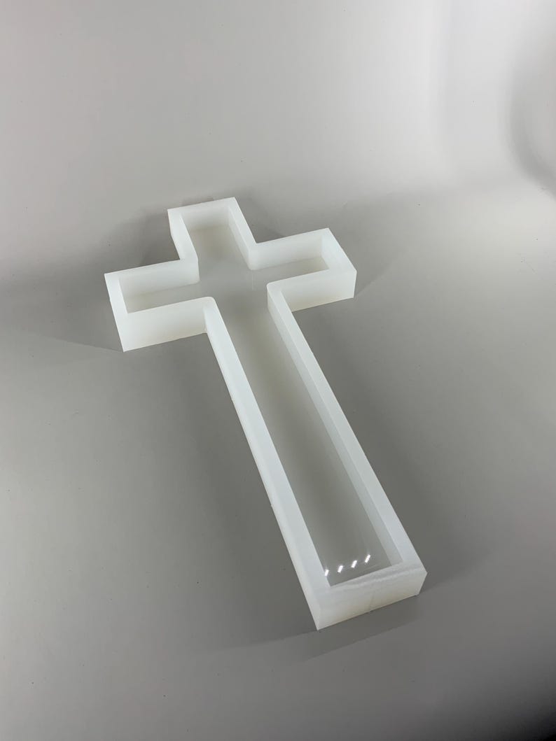 20" X 10" Cross Silicone Mold - Etsy