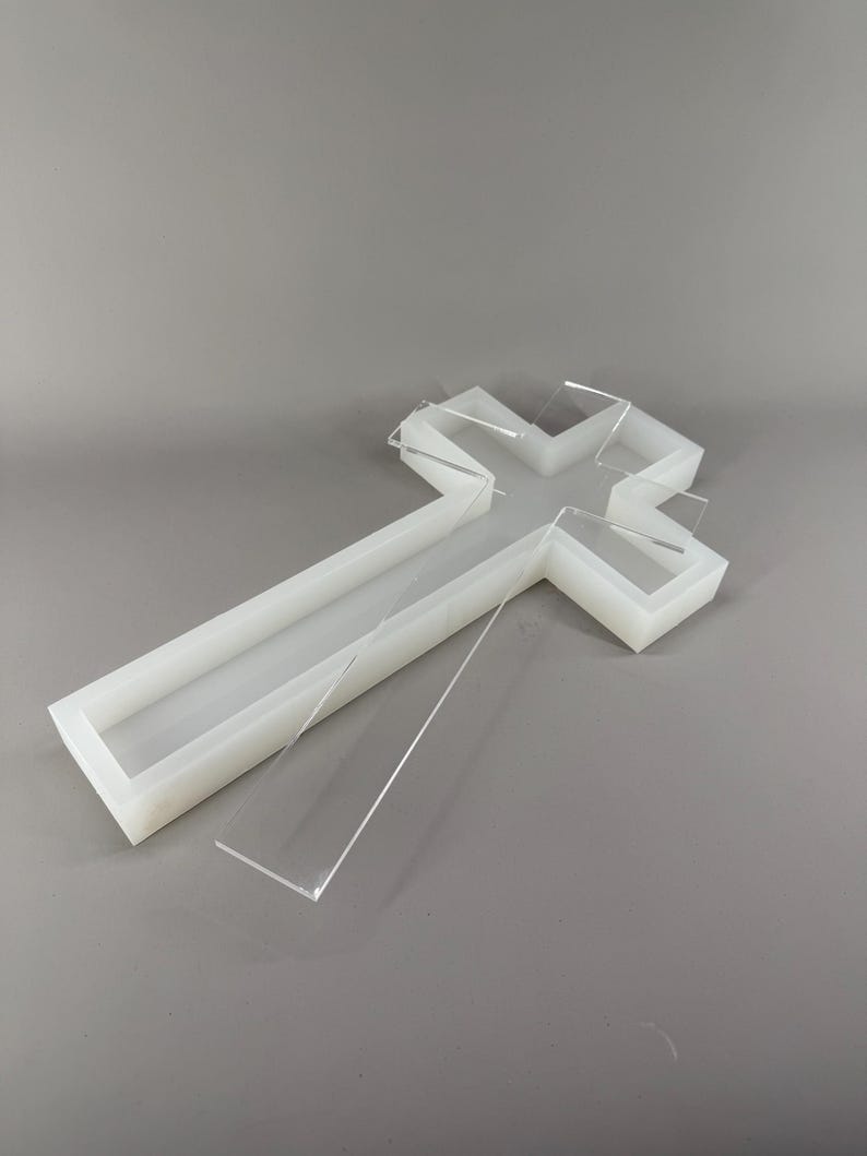 20" X 10" Cross Silicone Mold - Etsy