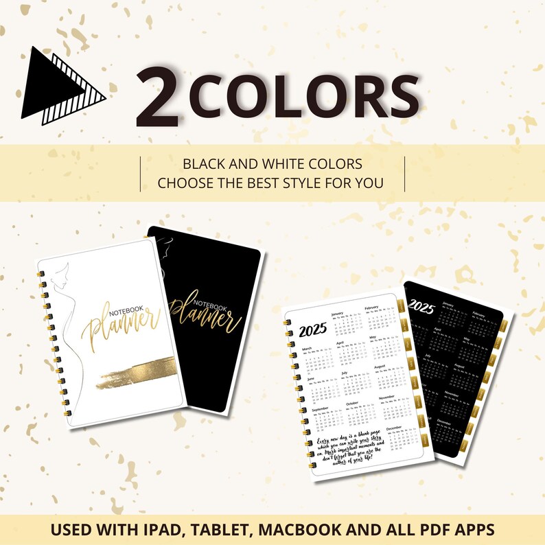 Digital Planner 2024 - 2025 | Monthly and Weekly | Undated| Perfect for ...