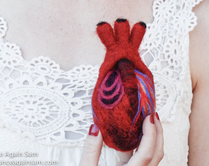 Heartfelt anatomical Heart Human Scale - Etsy
