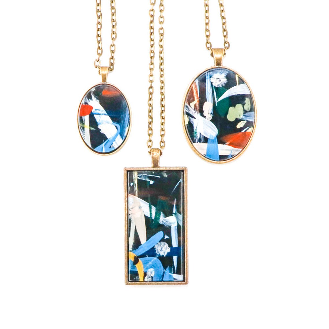 Abstract Art Painting Pendant Studio Graffiti Collection | Etsy