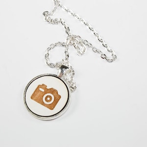 Camera Pendant Photographer's Jewelry Custom Made / - Etsy
