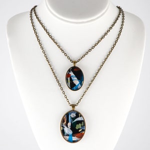 Abstract Art Painting Pendant - Studio Graffiti Collection - Urban Sky ...