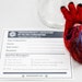 Felted Anatomical Heart (XS) With Apothecary Jar & Personalized ...