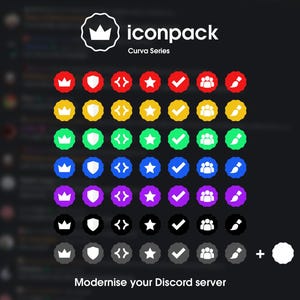 Iconpack - Discord Role Icons and Emojis for Your Discord Server (curva ...