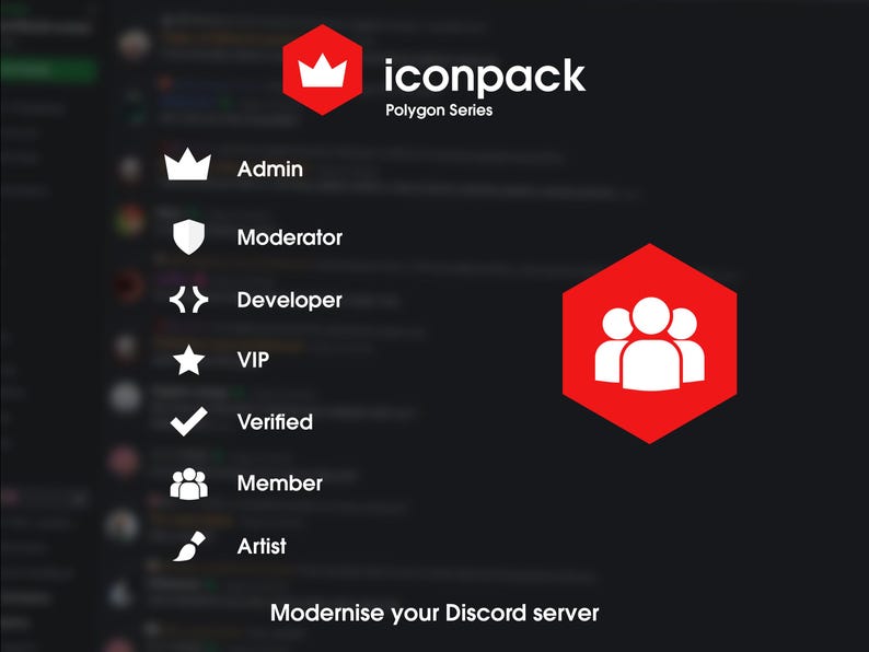 Iconpack - Iconos de roles de Discord y emojis para tu servidor de ...