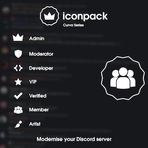 Iconpack - Discord Role Icons and Emojis for Your Discord Server (curva ...