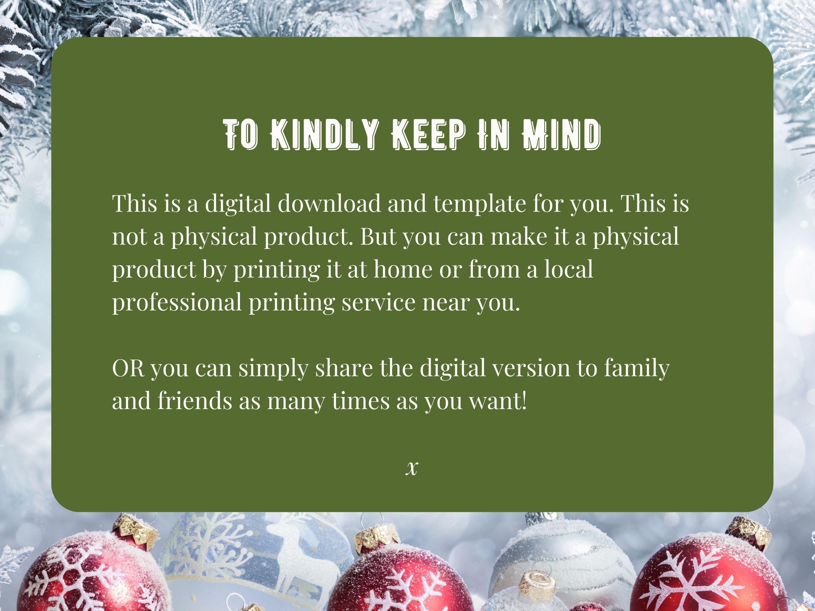 SPOTIFY Music Inspired Christmas Card, Fully Editable & Customizable ...