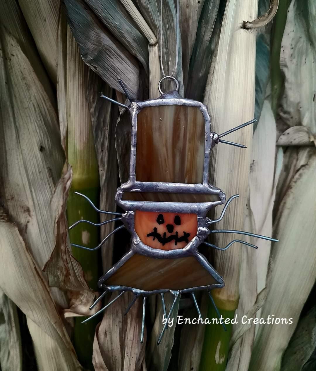 Stained Glass Scarecrow - Etsy