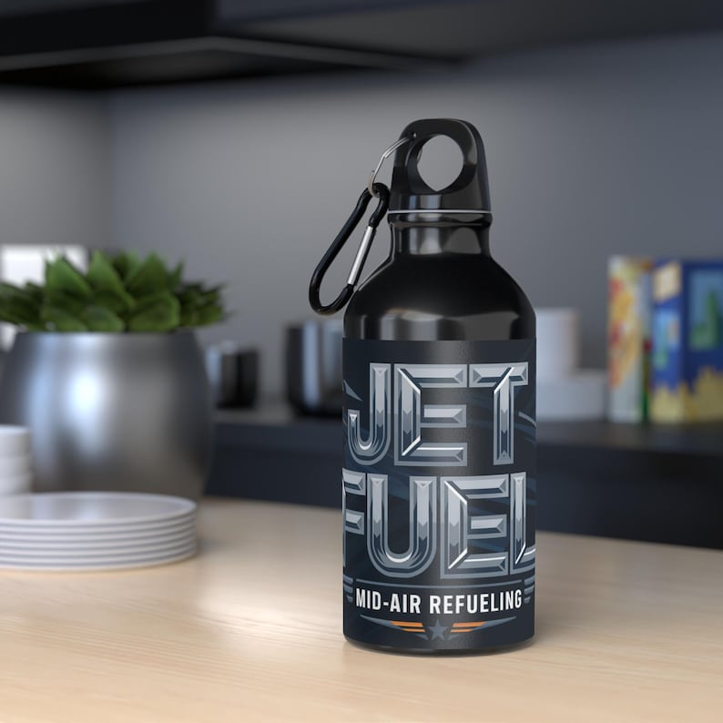Jet Fuel Mid-air Refuel Bottle, Aviation Hydration Solution for Pilots ...
