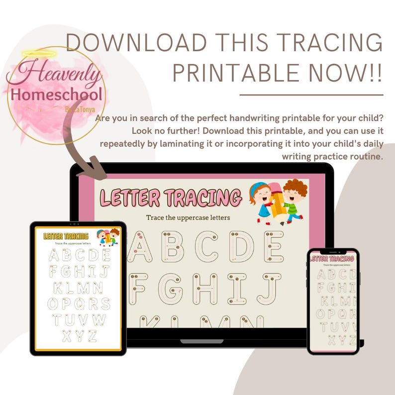 Handwriting Practice, Lettering Practice Kindergarten Alphabet Tracing ...