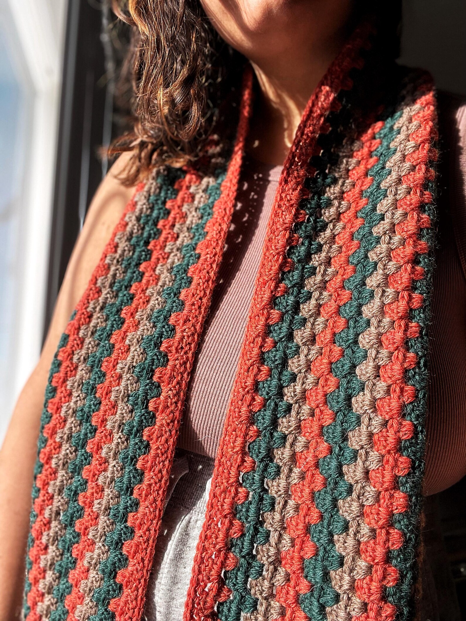The Woodmother Scarf (pattern PDF) - Fiber Art, Scarf, Diy, Digital ...