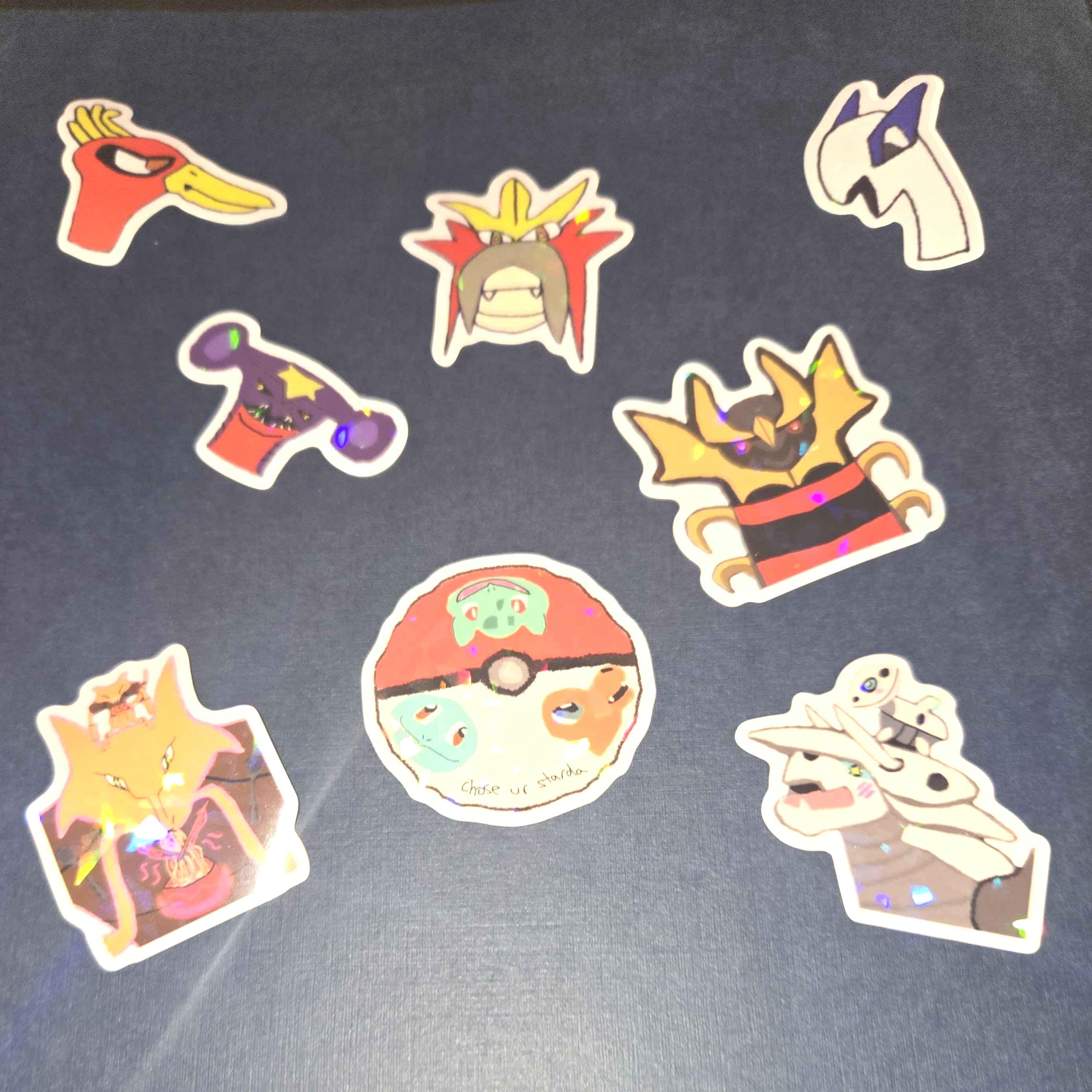 Derpy Pokemon Sticker Aggron and Aron - Etsy