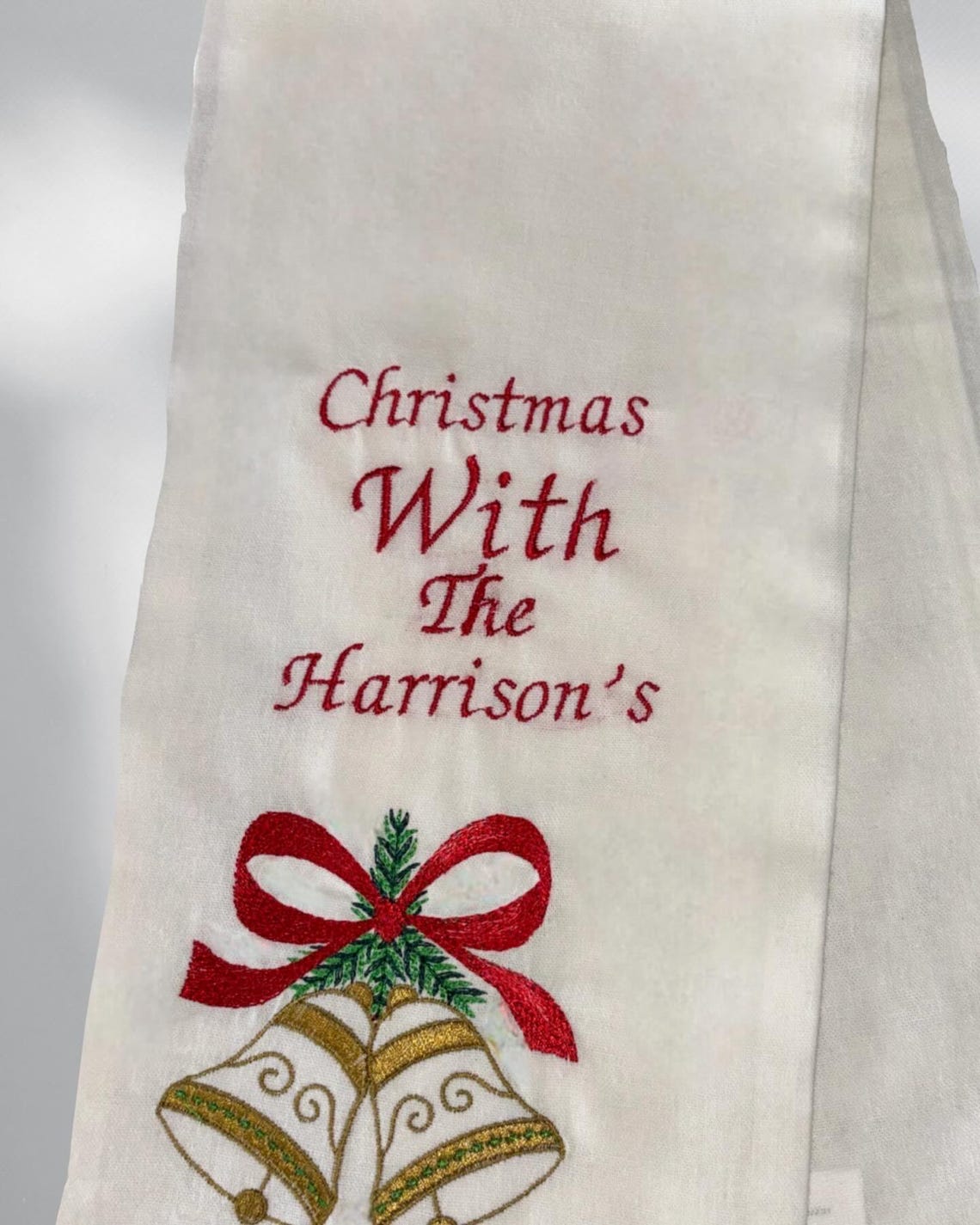 Christmas Belles Tea Towel - Etsy