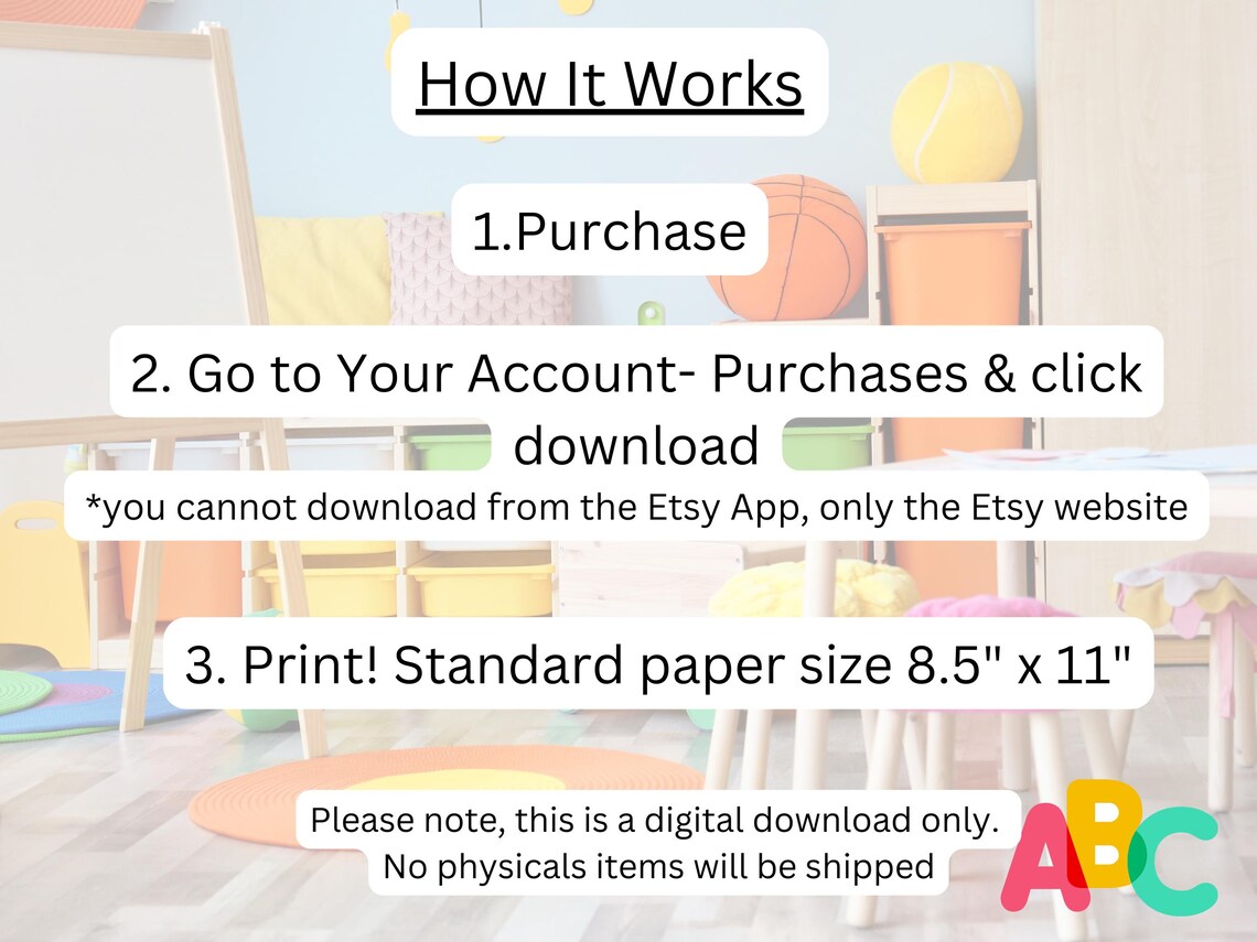 Alphabet Posters Classroom, ABC Posters Classroom, Printable Alphabet ...