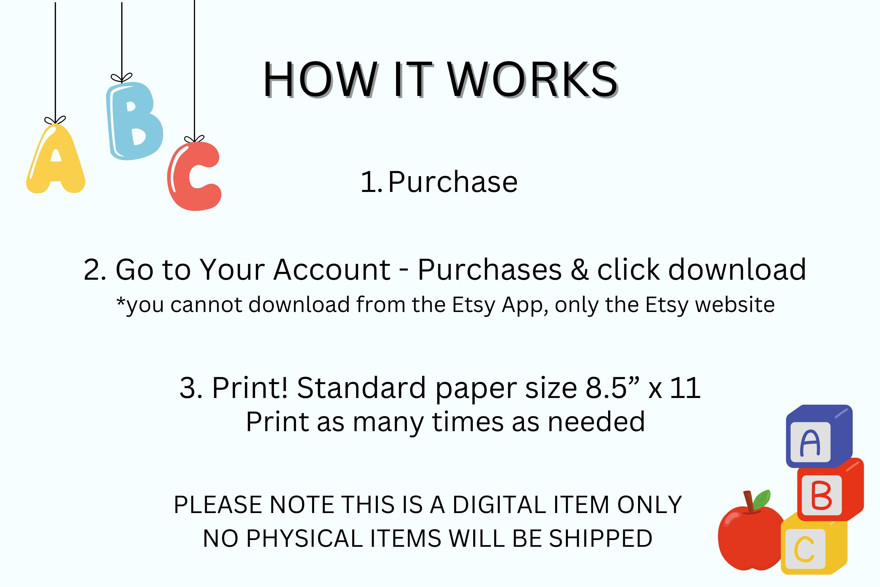 ABC Reference Sheet, Alphabet Reference, Alphabet Classroom, Toddler ...