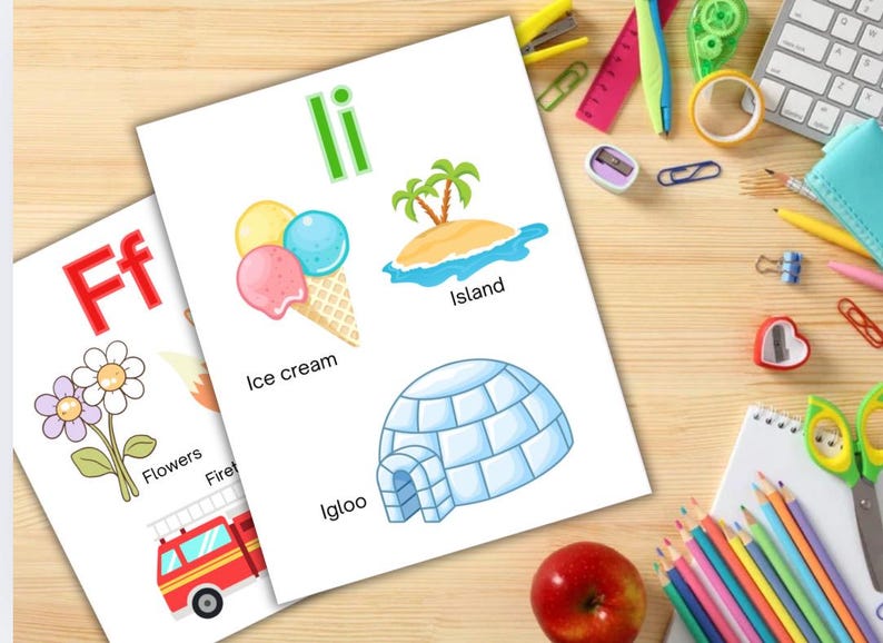 Alphabet Posters Classroom, ABC Posters Classroom, Classroom Decor, ABC ...