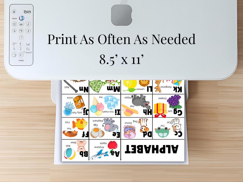ABC Reference Sheet, Alphabet Reference, Alphabet Classroom, Toddler ...