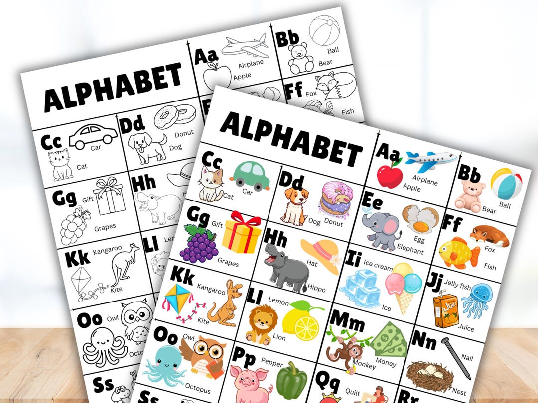 ABC Reference Sheet, Alphabet Reference, Alphabet Classroom, Toddler ...