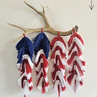 Macrame Feather Flag - Etsy Canada
