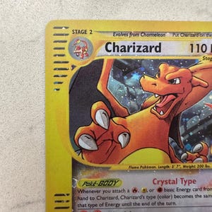 Pokemon Charizard Holo Skyridge Holofoil 146/144 Trading Card Proxy ...