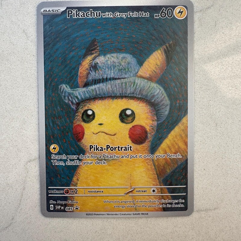 Thick Pikachu Card - Etsy