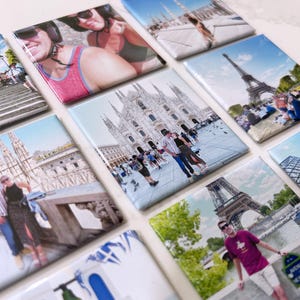 Square Custom Photo Magnets 2x2" | Personalized Fridge Magnets ...