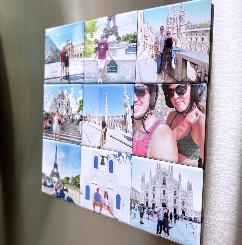 Square Custom Photo Magnets 2x2" | Personalized Fridge Magnets ...