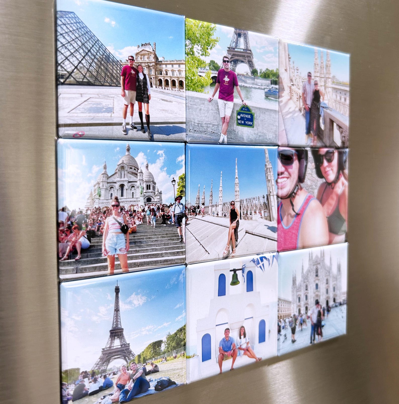 Square Custom Photo Magnets 2x2" | Personalized Fridge Magnets ...