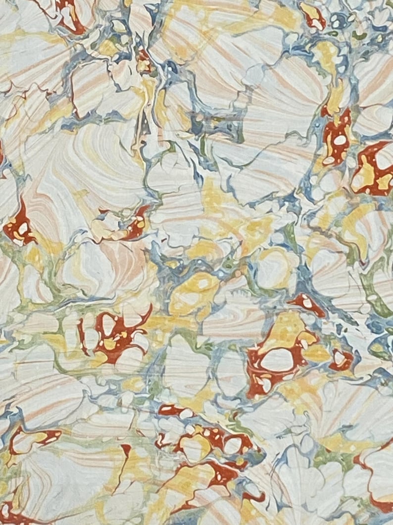 Marbled Paper With Over Marble Pattern (drawn Stone Under Classic Neo ...