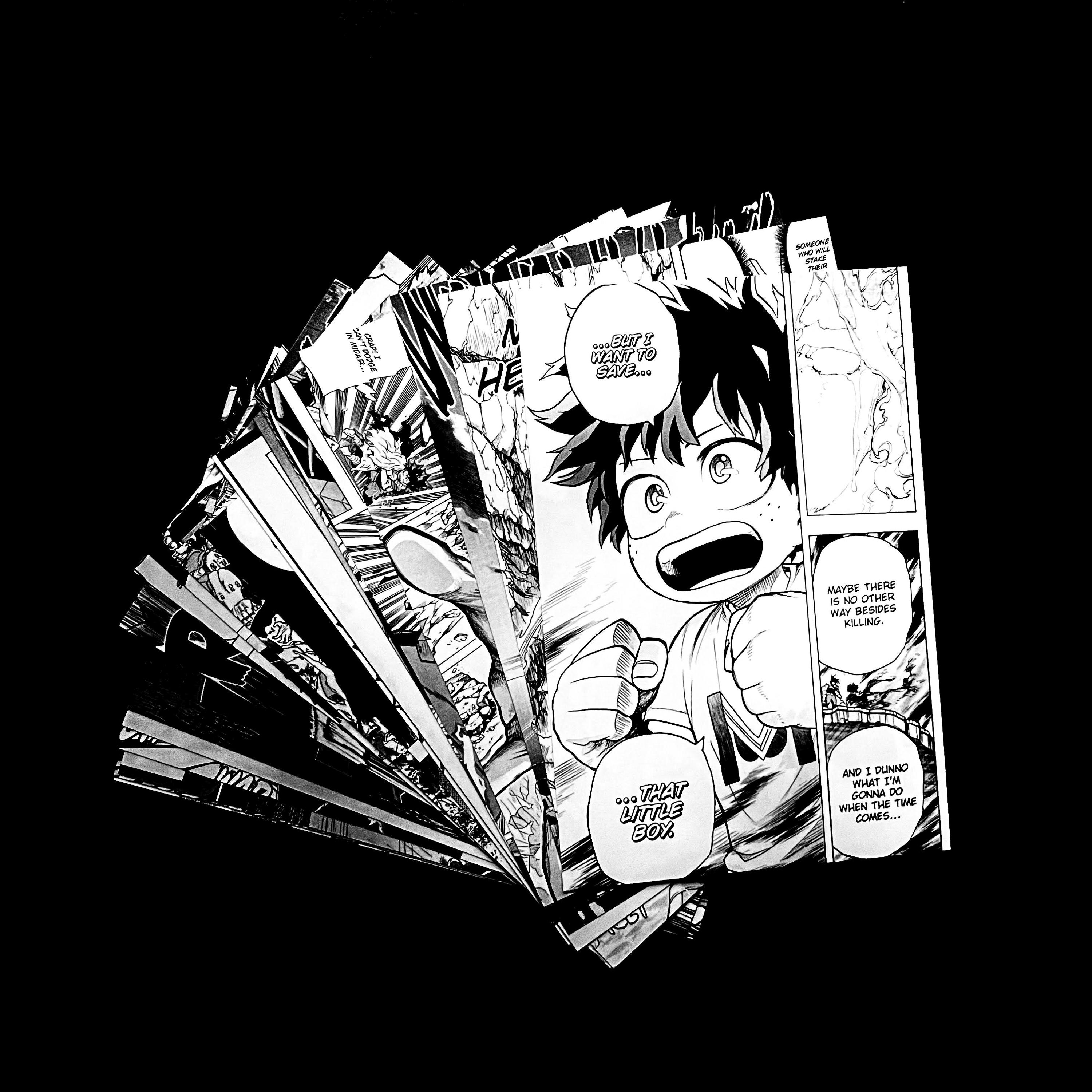 HD Manga Panel (25 Piece) - Etsy