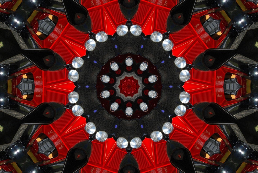Classic Car Fractal 8 X 10 Photograph - Etsy