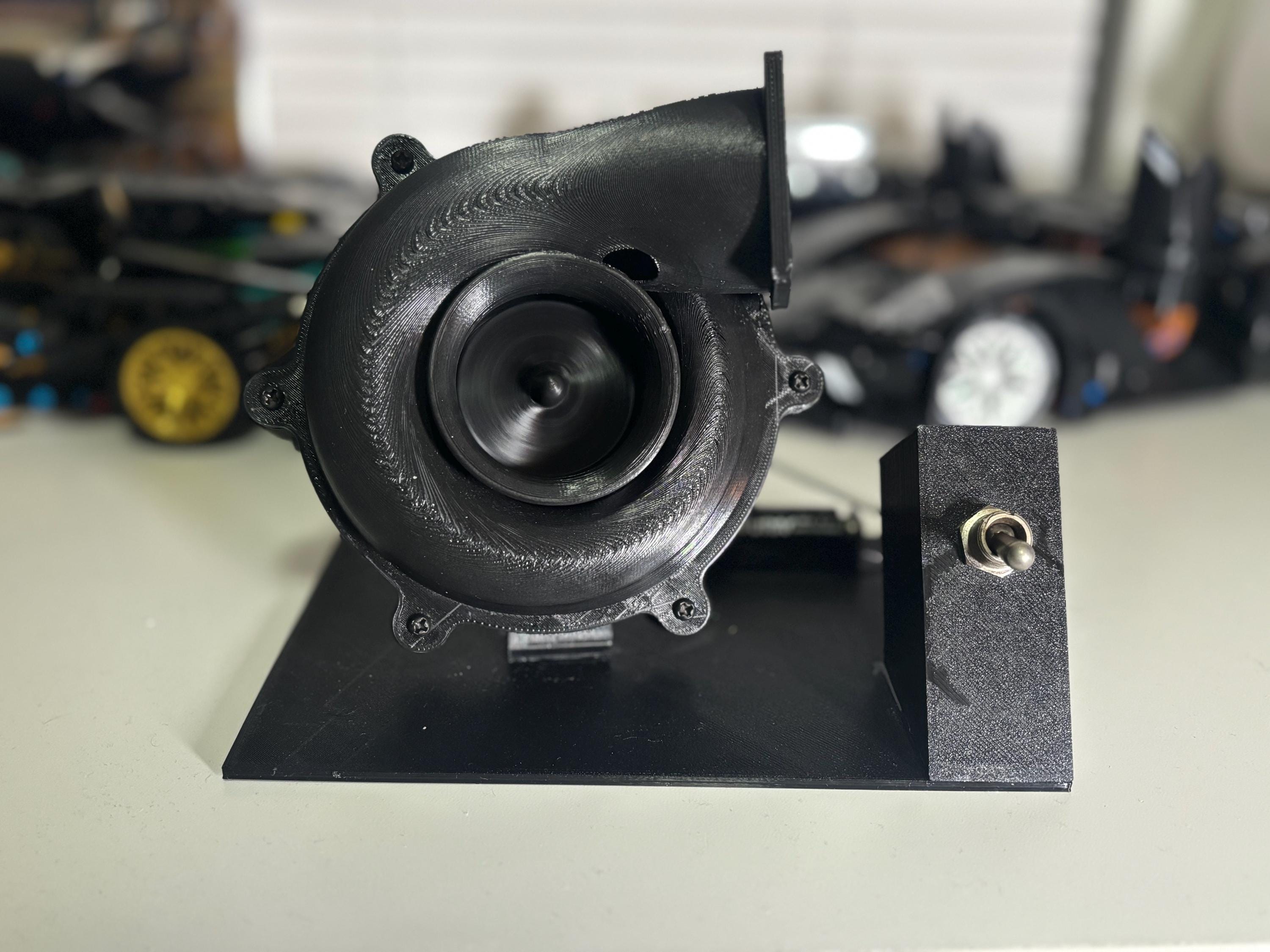 Spinning Turbo 3d Printed - Etsy